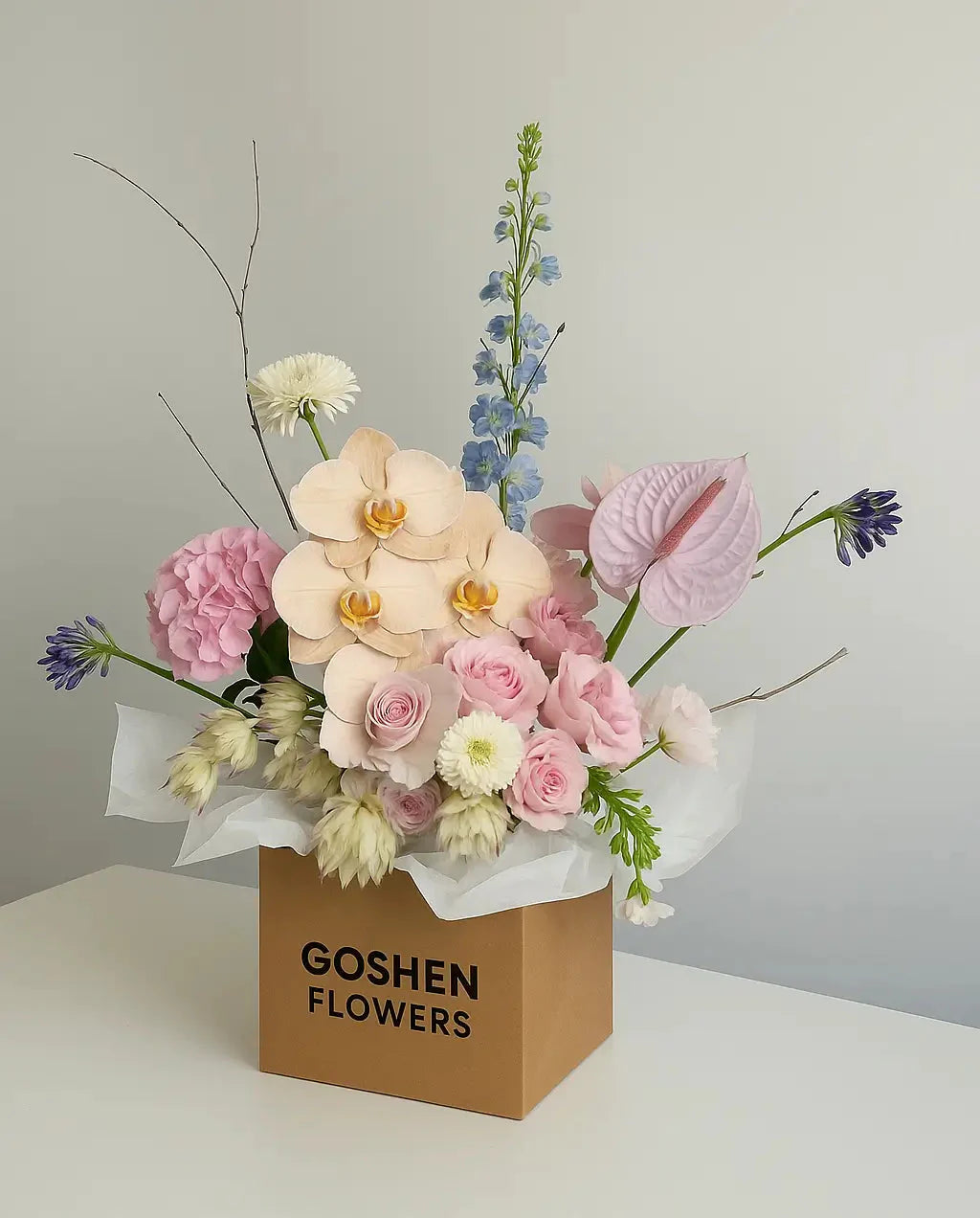 Delphinium Flowers Dubai — Tall Blue Blooms Delivered Today | Goshen ...